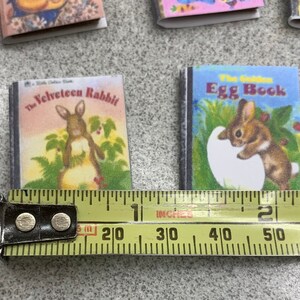 Miniature Easter Books - Etsy