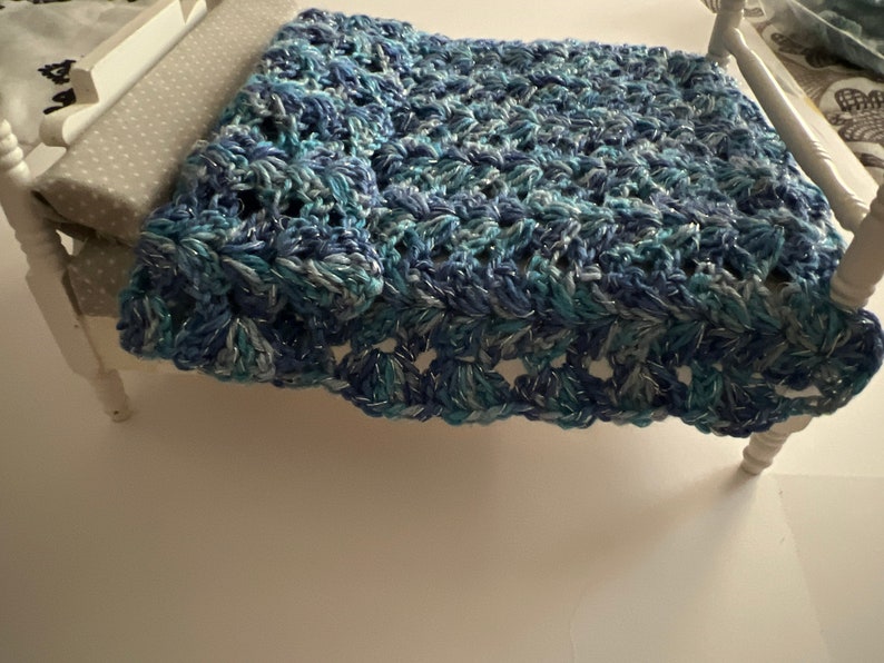 Miniature Crochet Blanket - Etsy