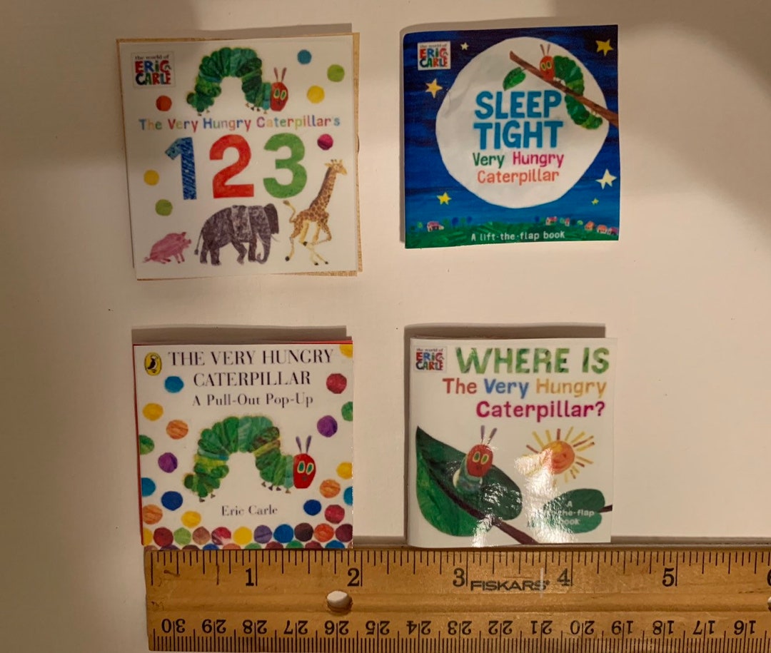 Miniature Hungry Catapillor Books - Etsy