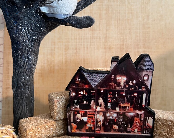 Miniature Haunted House - Etsy