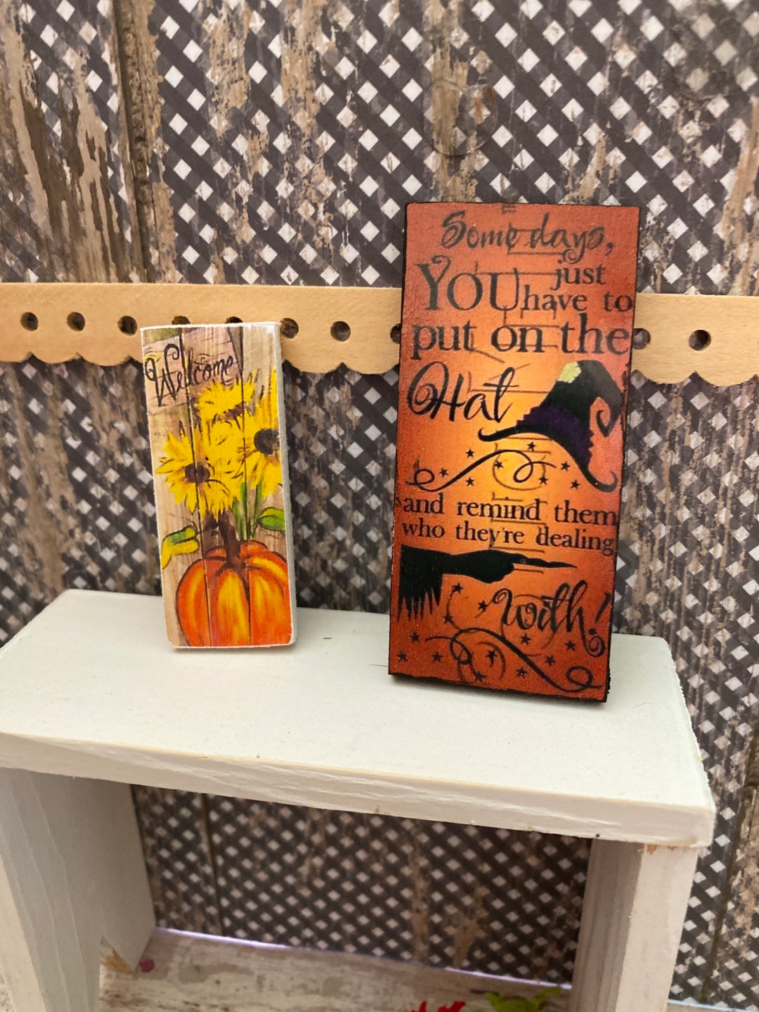 Miniature Fall Decor - Etsy