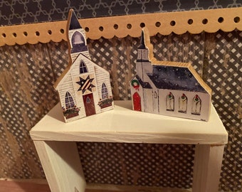 Miniature Church | Etsy