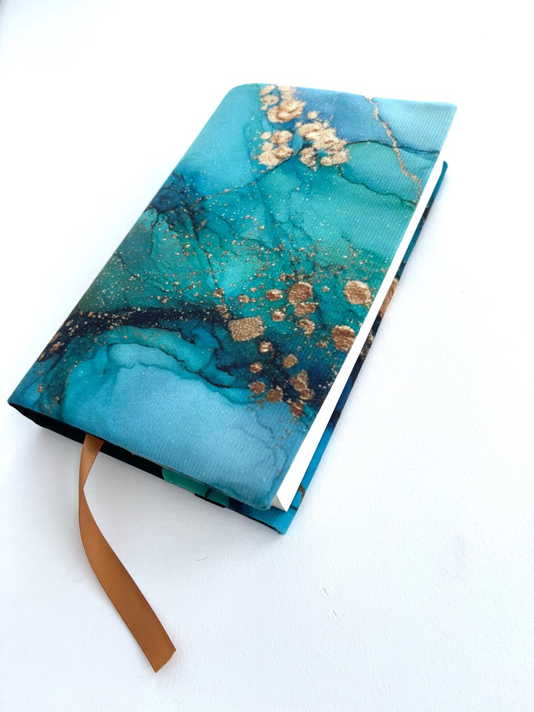 Adjustable Book Cover, Marble Book Cover: XL Size - Book Jacket - Dust ...