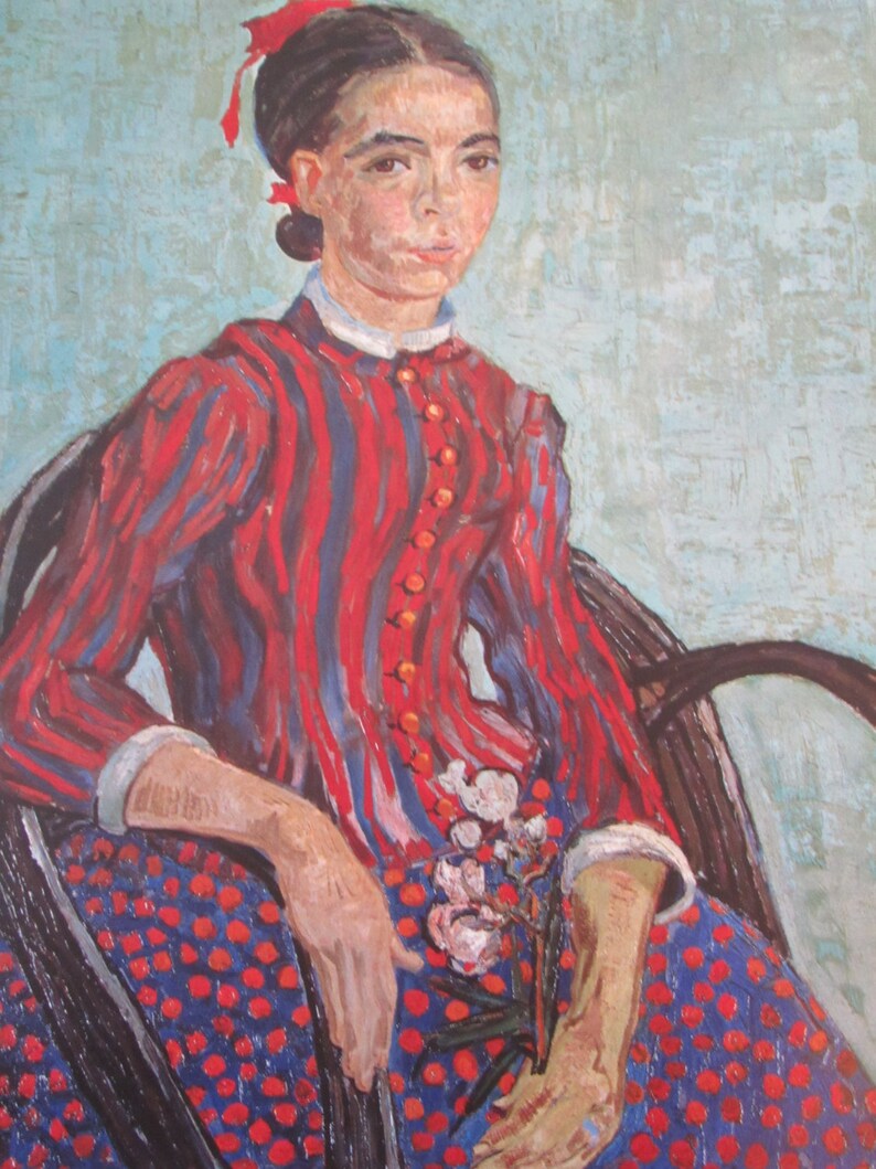 Van Gogh Fine Art Print LA MOUSME 8 X 10 In Color Plate - Etsy