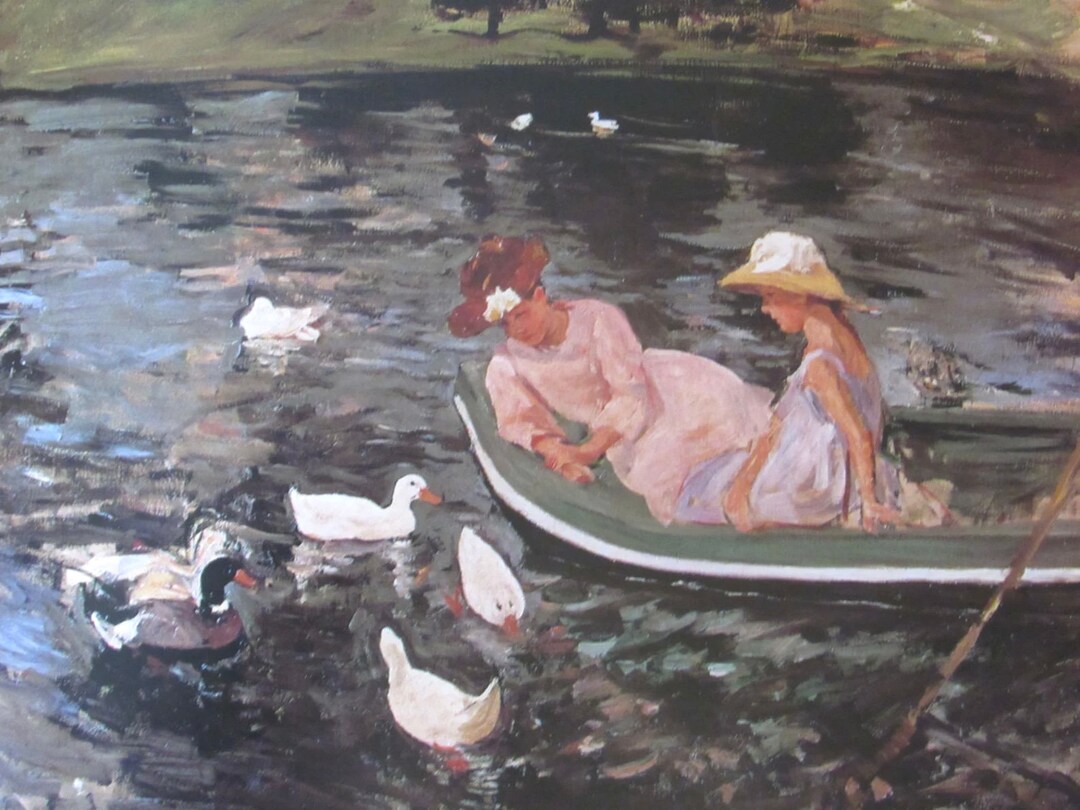 Mary Cassatt- Summertime ,1894, Color Plate/ Book Page Print/8 X 6 In ...
