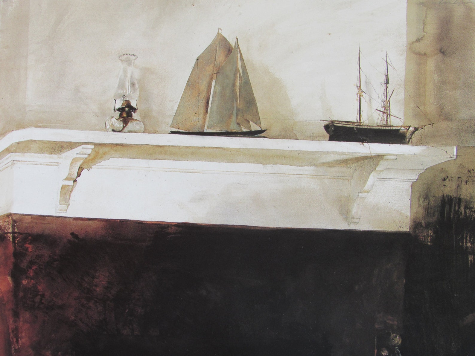 Andrew Wyeth Reproduction Print 2-sided Unframed Print | Etsy