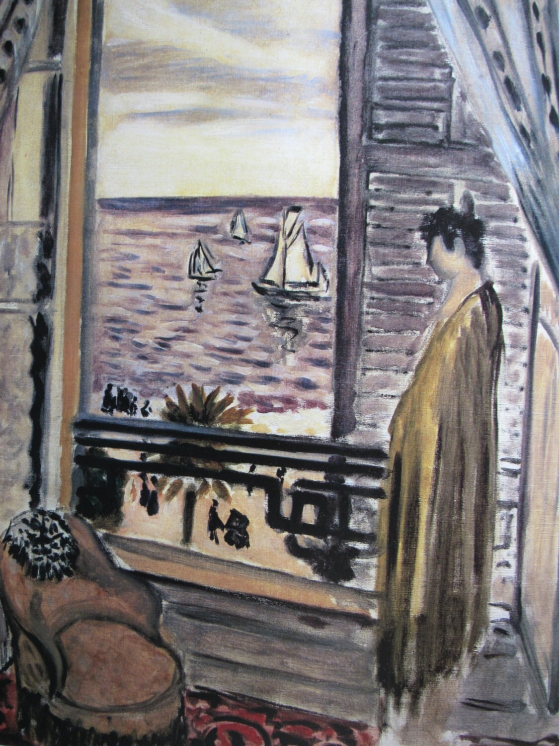 Henri Matisse Woman at the Window/storm in Nice 2-sided - Etsy Australia