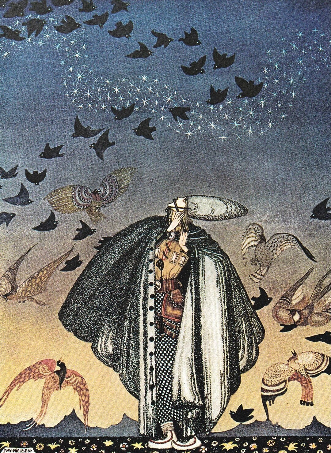 Kay Nielsen, the Three Princesses in the Blue Mountain, Book Print Page ...