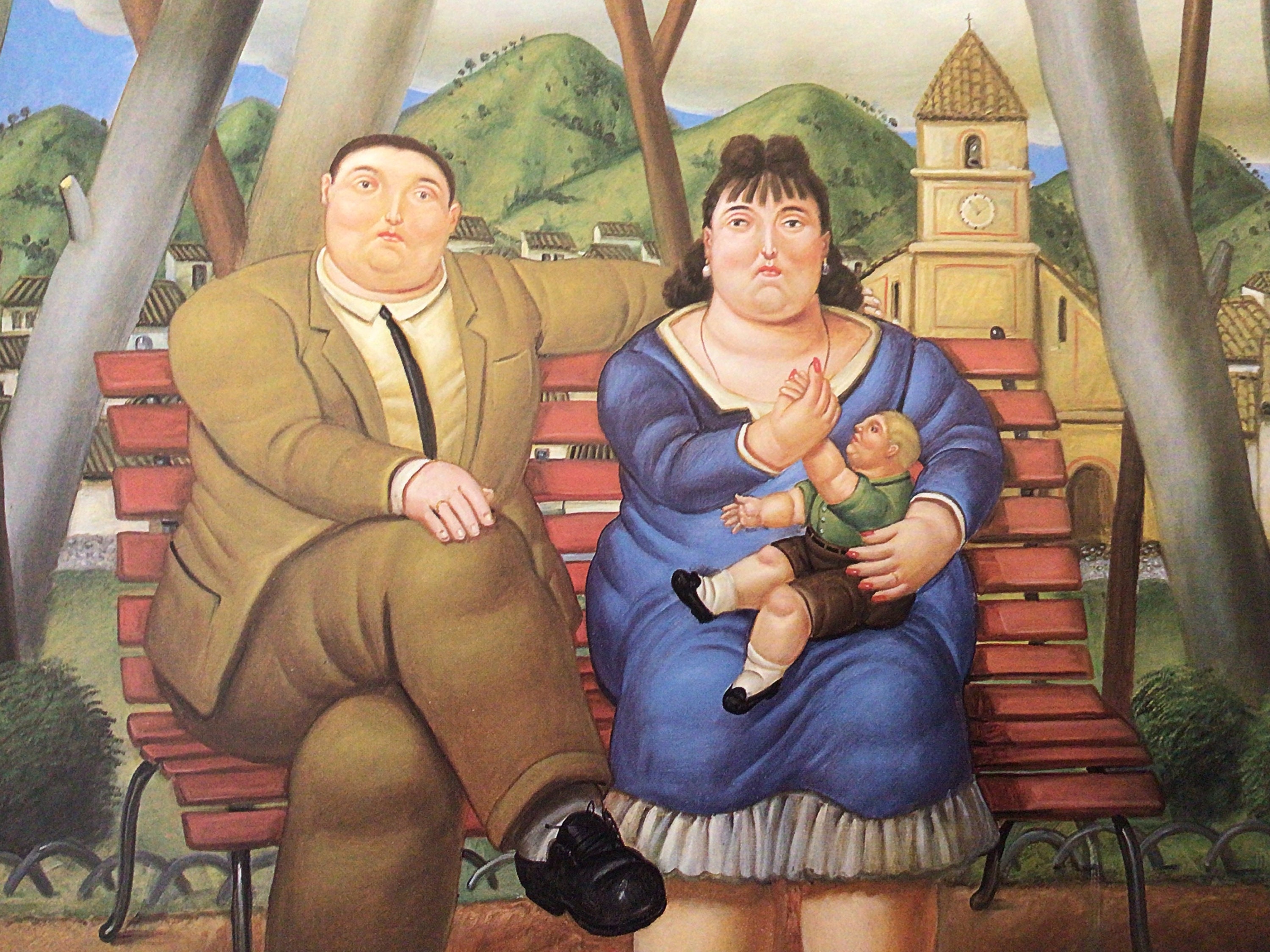 Fernando Botero Family Paintings