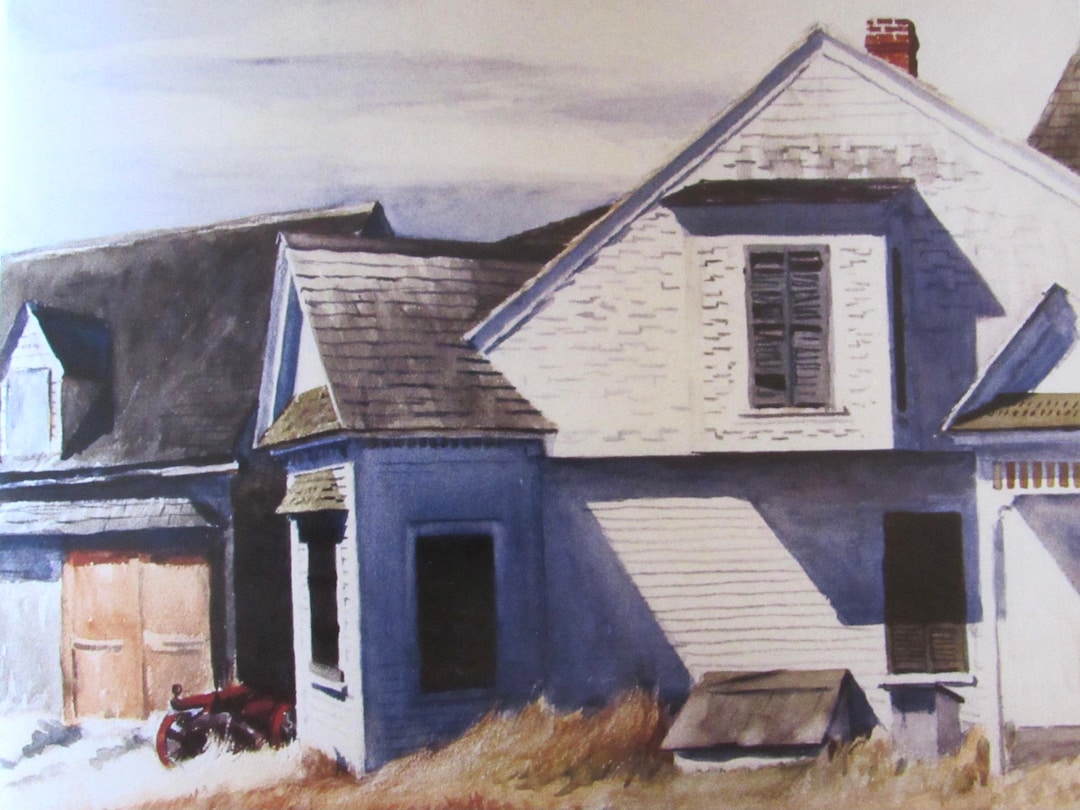 Edward Hopper, American Artist, House on Pamet River/clamdigger ...