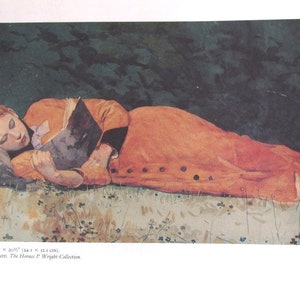 Winslow Homer, Rustic Courtship, Color Plate of 1874 Watercolor ...