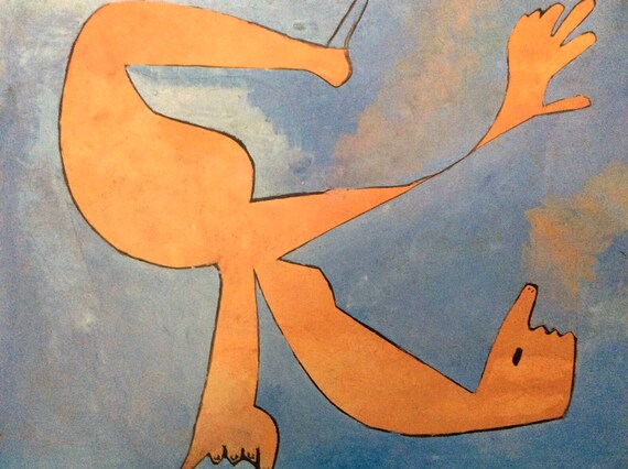 Picasso Art the Swimmer 10 X 14 Vintage Book Page for | Etsy