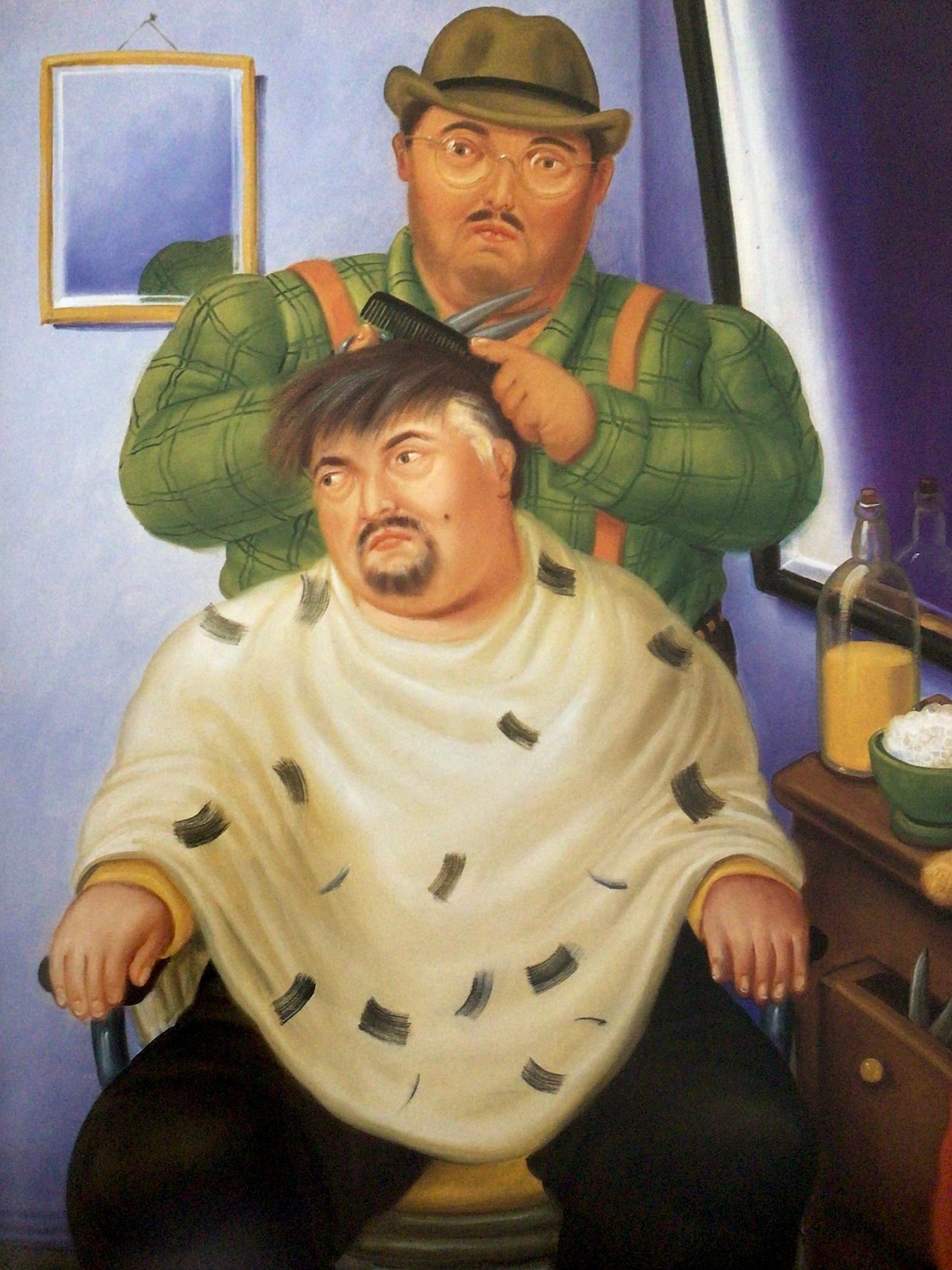 Fernando Botero, Self-portrait, Book Print for Framing, Naive Art ...
