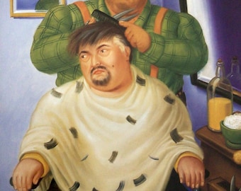 Fernando Botero, Amalia, Book Print for Framing, Naive Art, Whimsical ...