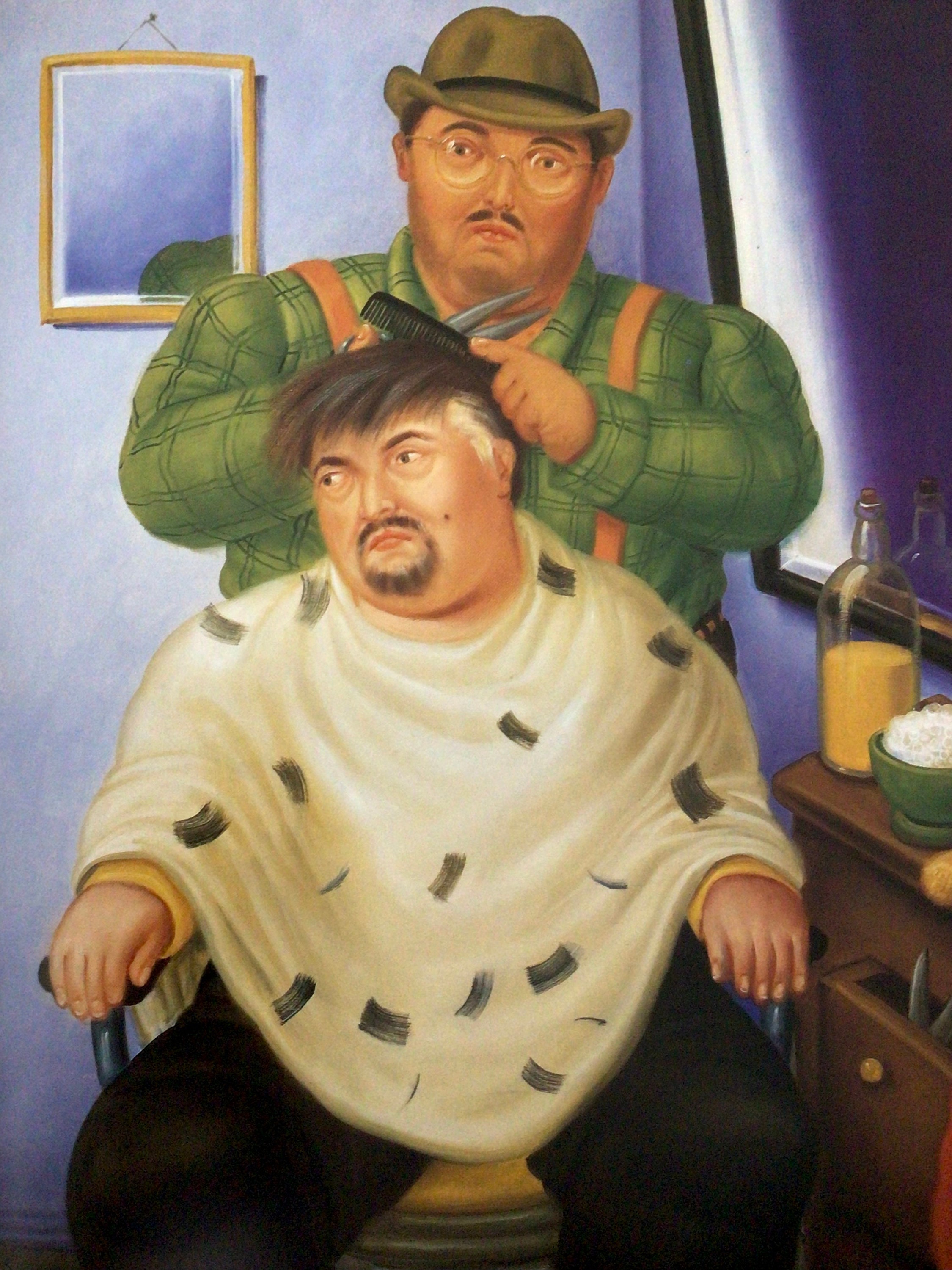 Fernando Botero Self Portrait
