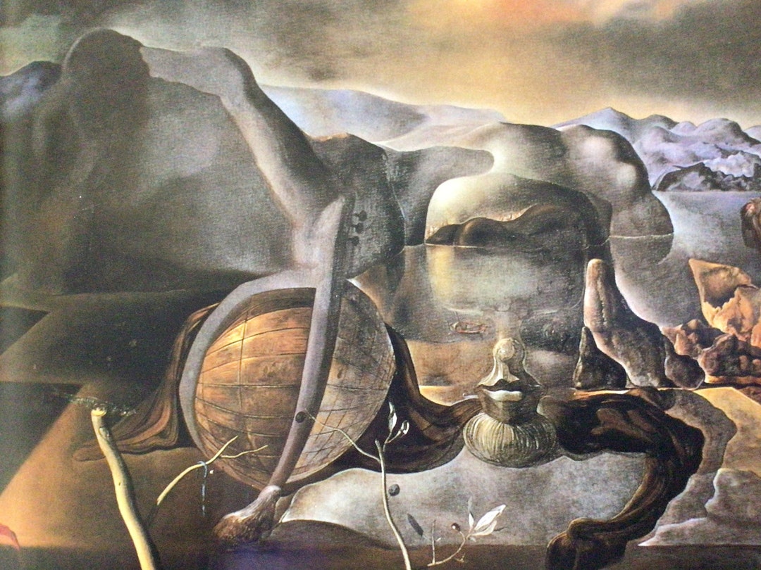 Salvador Dali, THE ENDLESS ENIGMA, Book Page Print to Frame, Fantasy ...