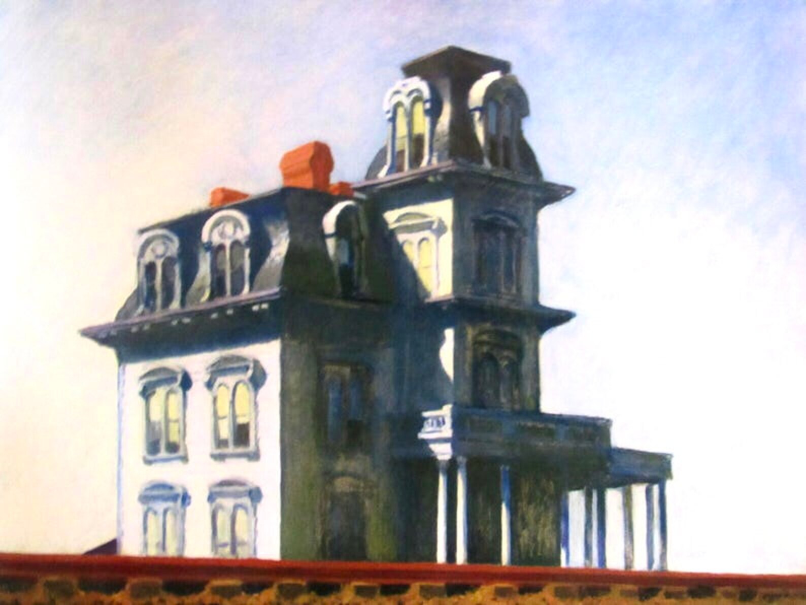 Edward Hopper American Artist Todd's House/house by the - Etsy