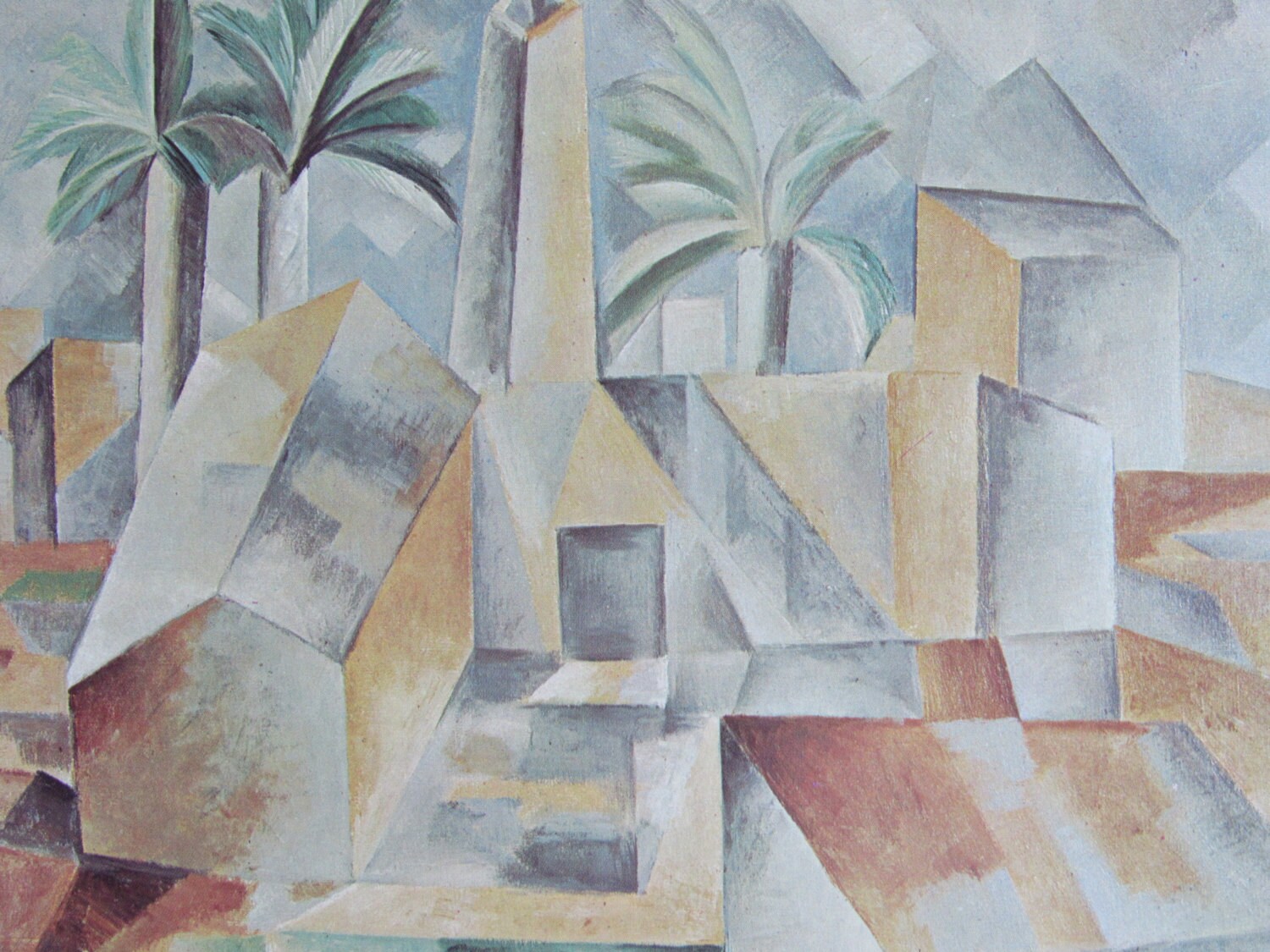 Picasso Art-cubism/compote With Pears, Factory at Horta De Ebro, 1970 2 ...