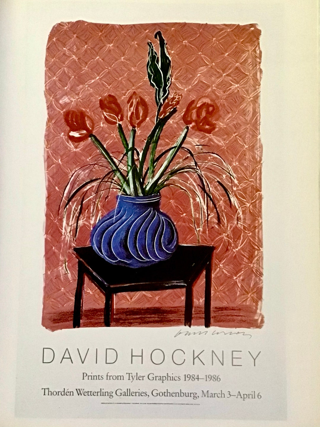 David Hockney, Prints From Tyler Graphics, 10 X 14 in Vintage ...