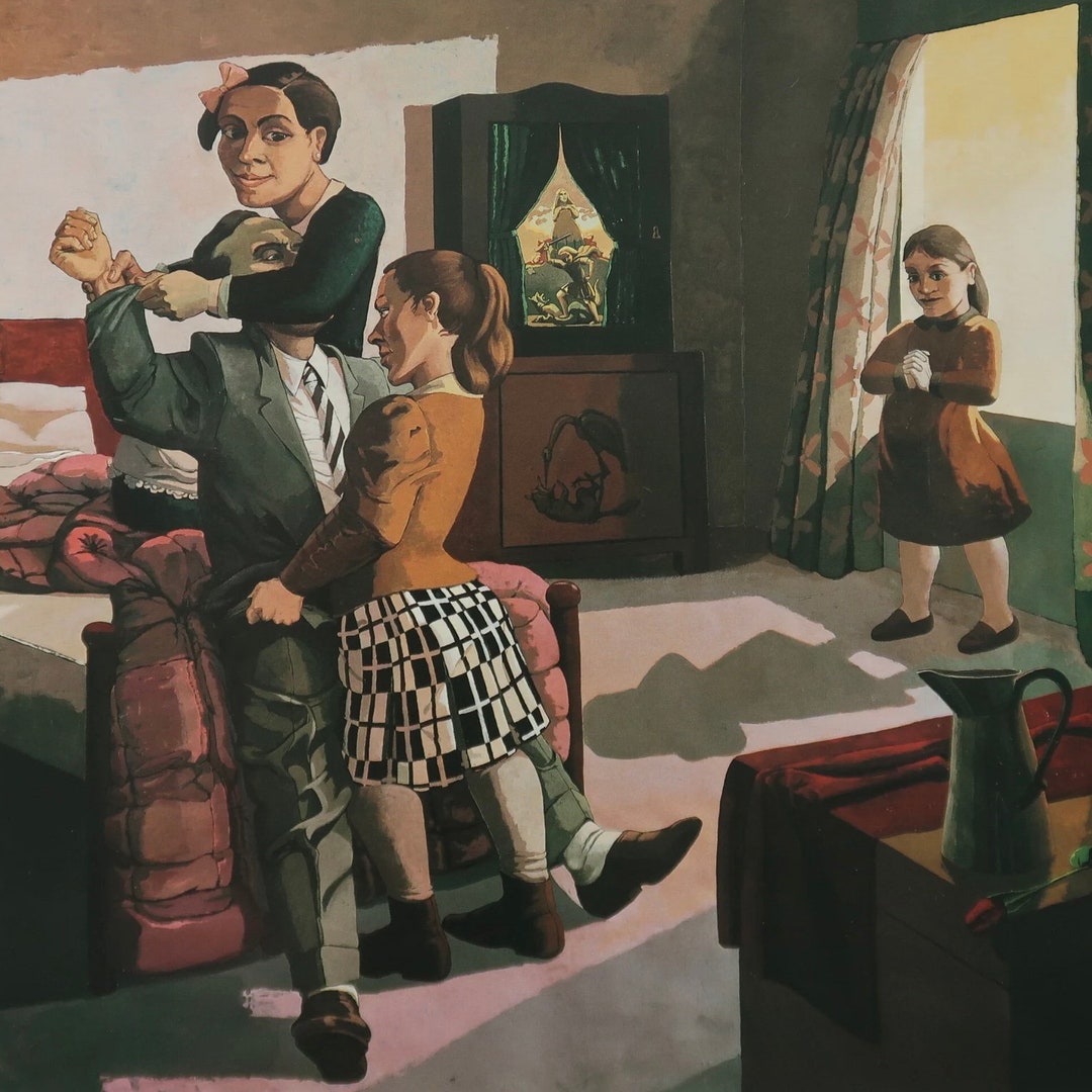 The Family/the Cyclops, 2-sided Book Print, Fine Art Prints, Wall Decor ...