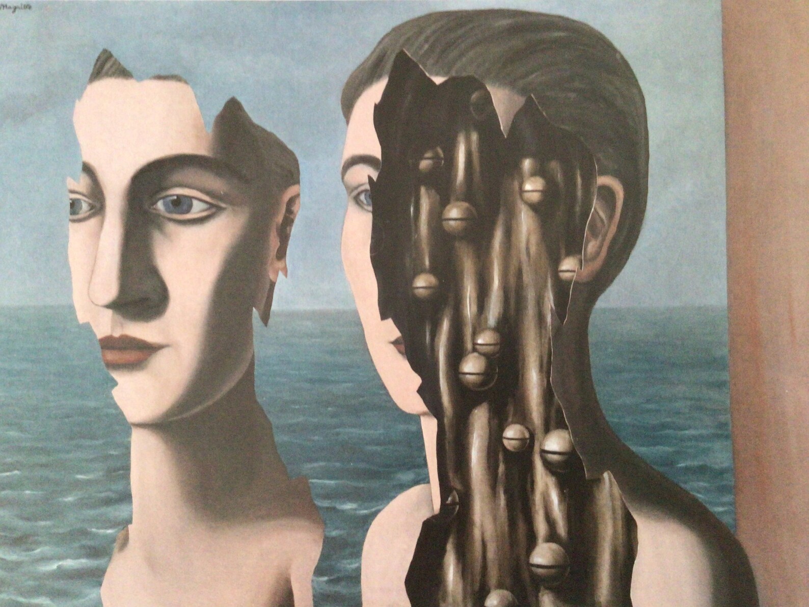 Rene Magritte, the Secret Double, Book Page Print to Frame, Fantasy Art ...