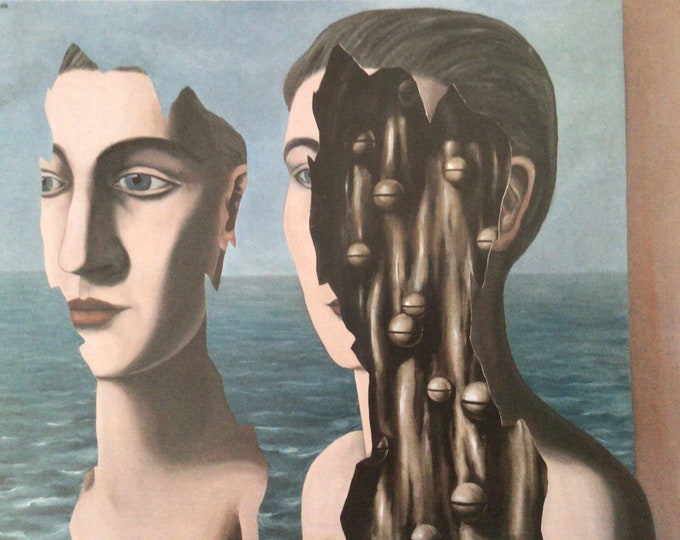 Rene Magritte, the Secret Double, Book Page Print to Frame, Fantasy Art ...
