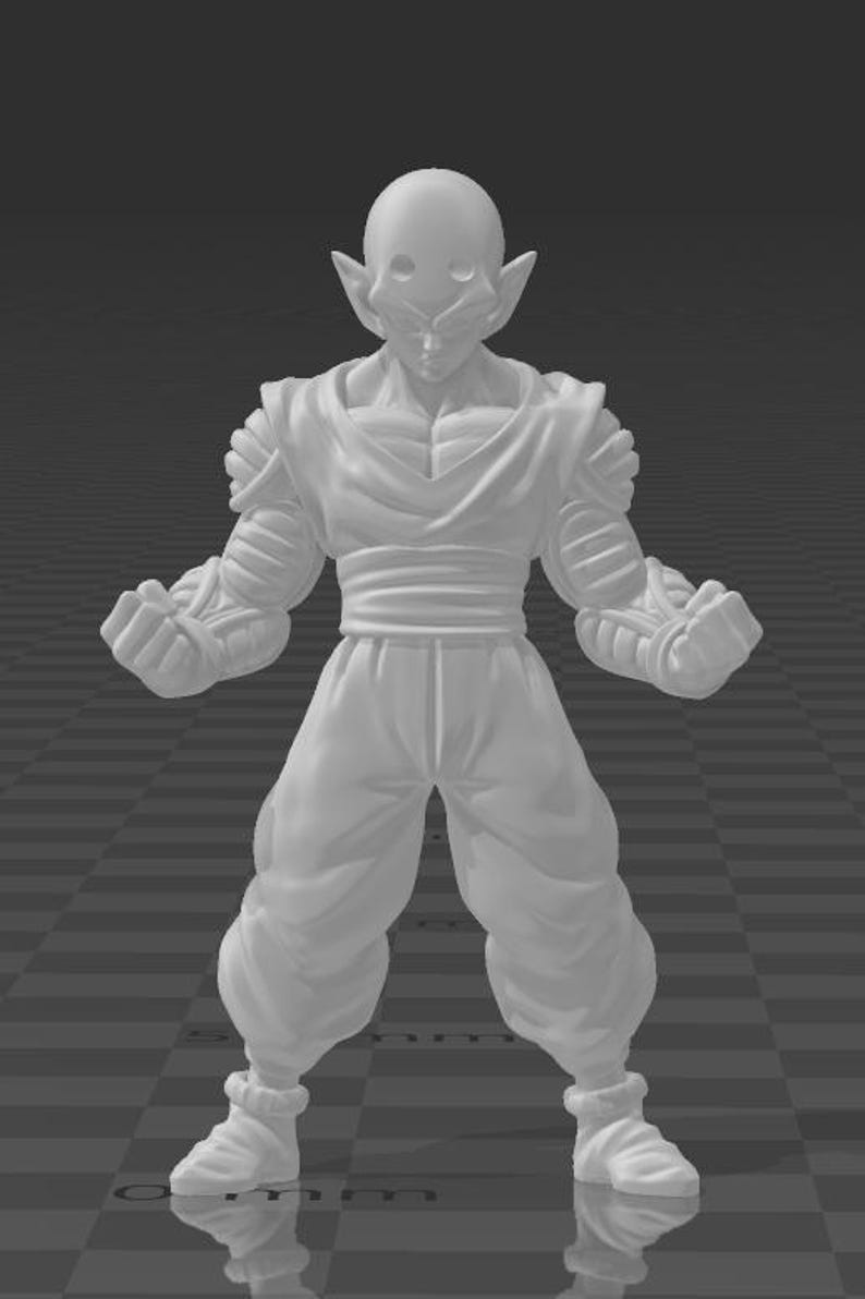 DBZ Characters Pack, 18 Miniatures Including Goku Vegeta and More 3d ...