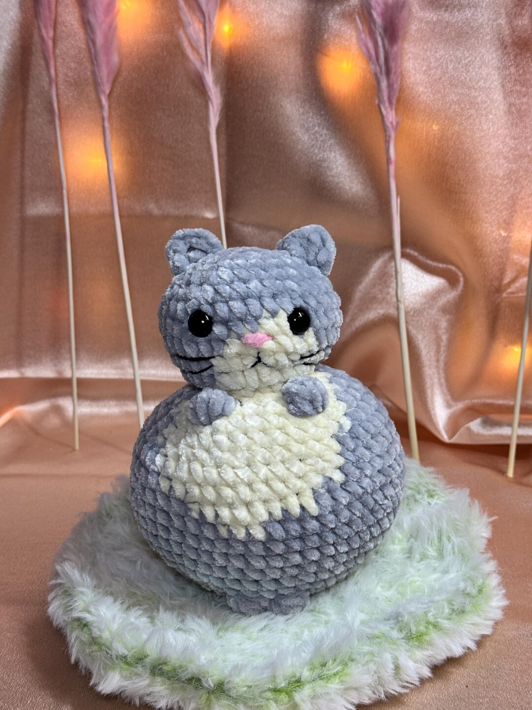 Super Fat Cat Plushy - Etsy