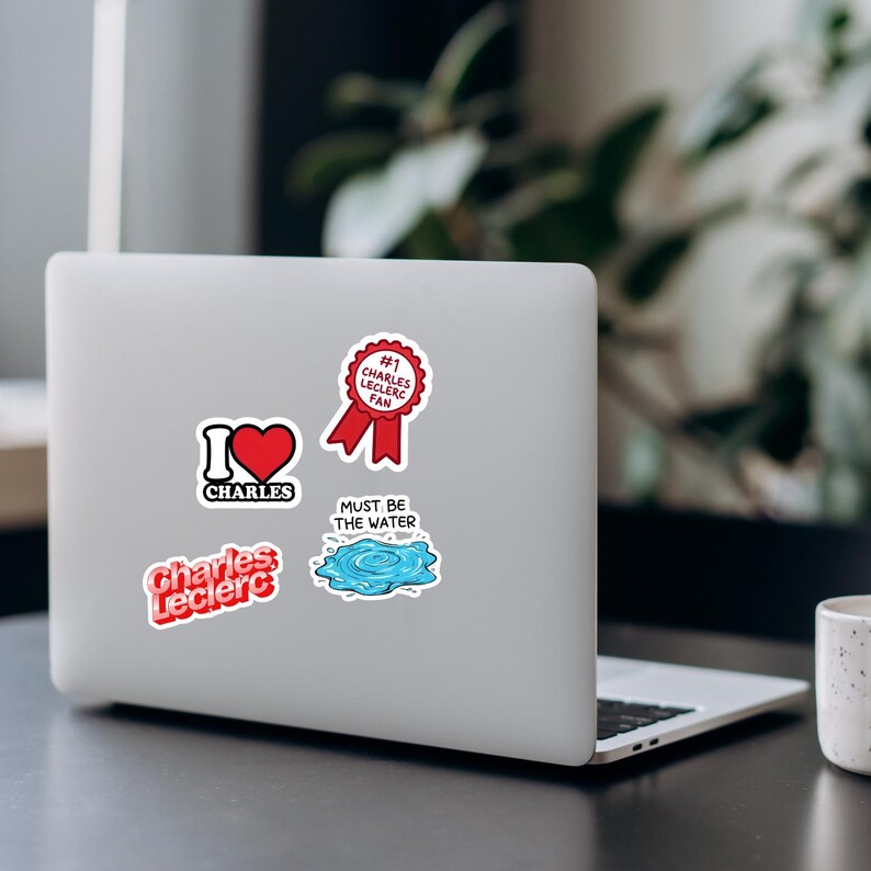Charles Leclerc Formula 1 Must Be the Water Ferrari Sticker: F1 ...
