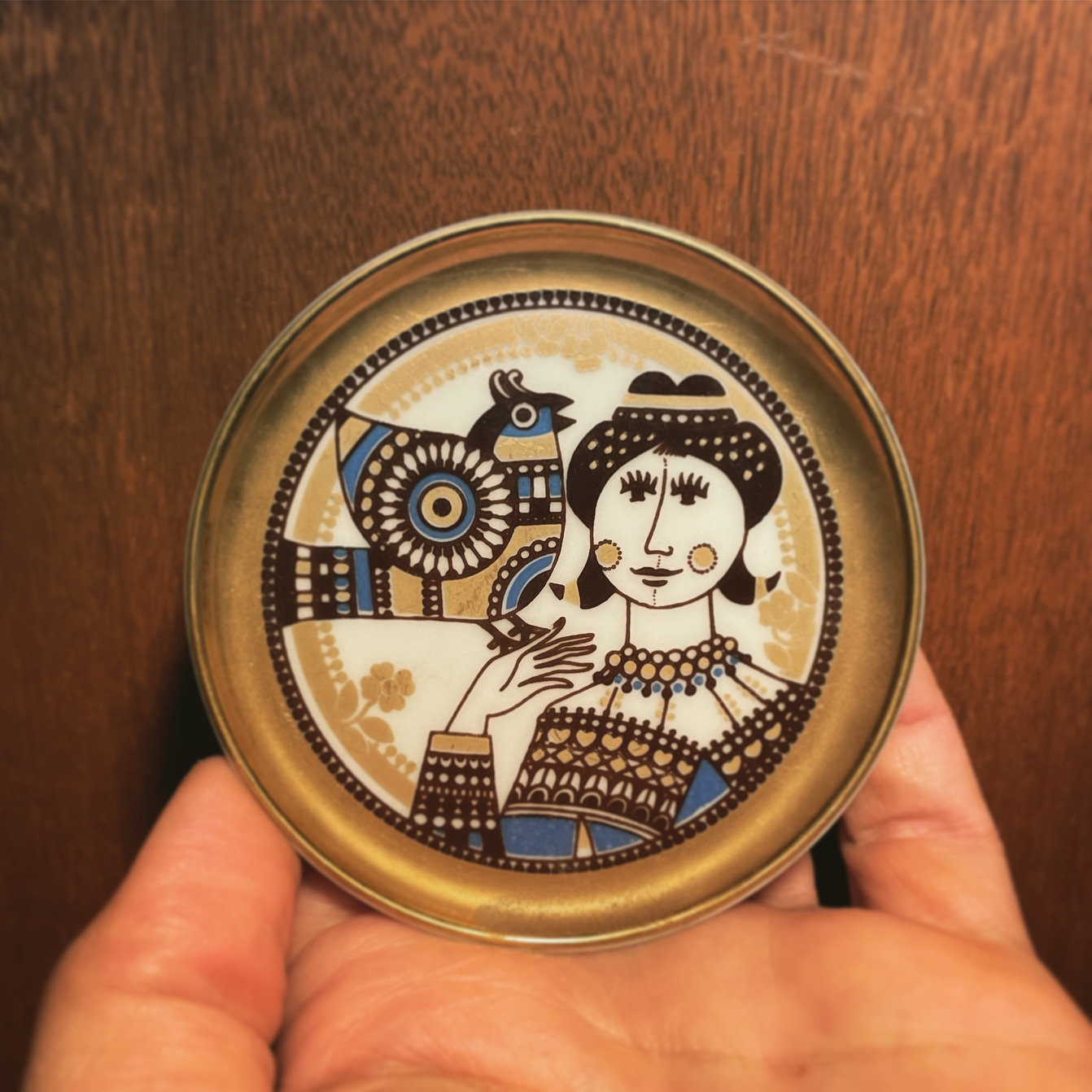 Dutch Decorative Butter Pat by Mosa. - Etsy