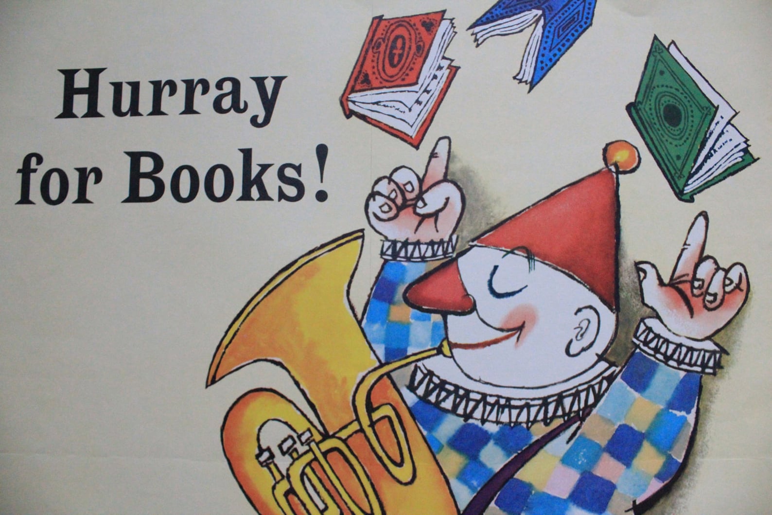 Wonderful Original Vintage Book Week Poster Designed by Maurice Sendak ...