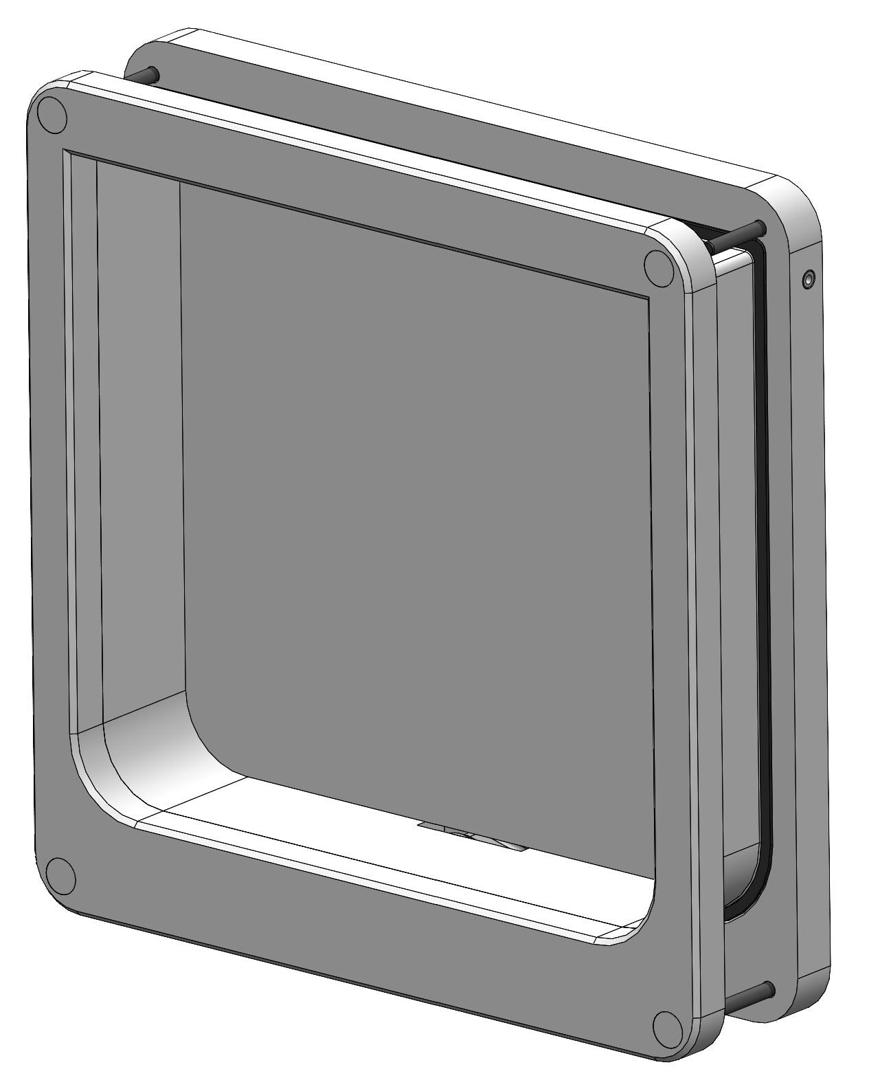 3d Cat Flap, 3d Cat Flap File, Cat Flap, Cat Flap for Door, 3d Cat ...