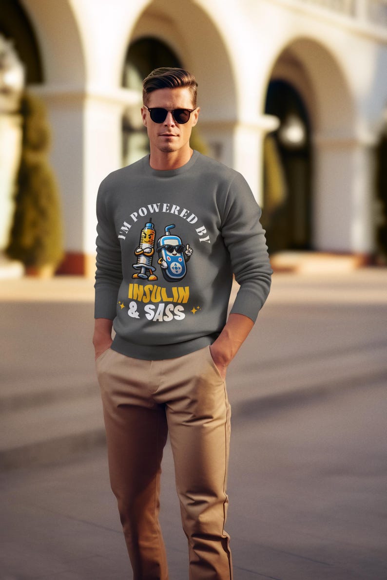 I'm Powered by Insulin and Sass Shirt, Funny Diabetes Awareness ...