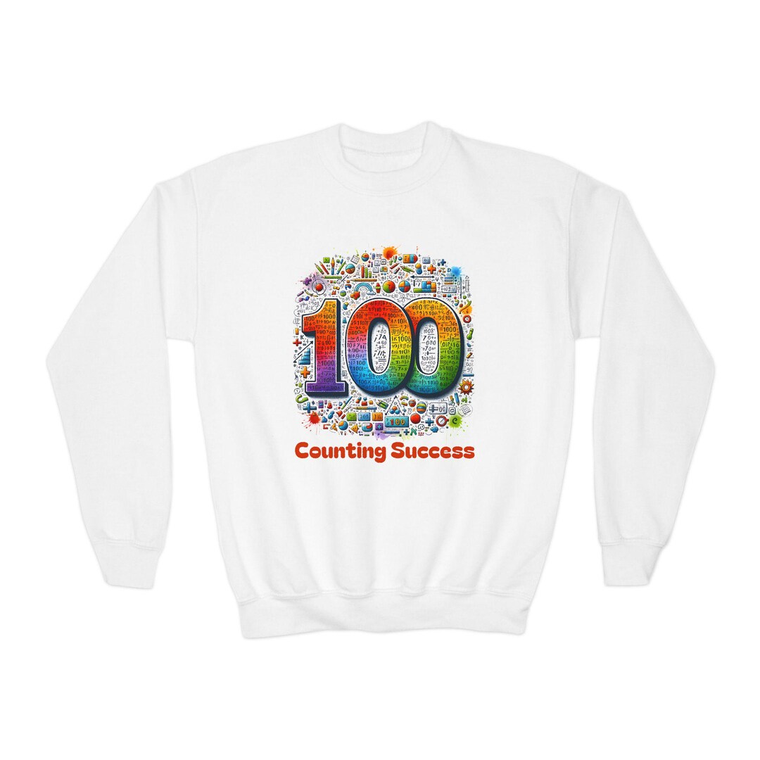 100 Days of School Math Design Giant Equations 100 Educational Family ...