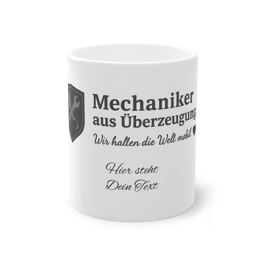 Personalized Mechanic Mug – Gift for Automotive Mechatronics Engineer ...