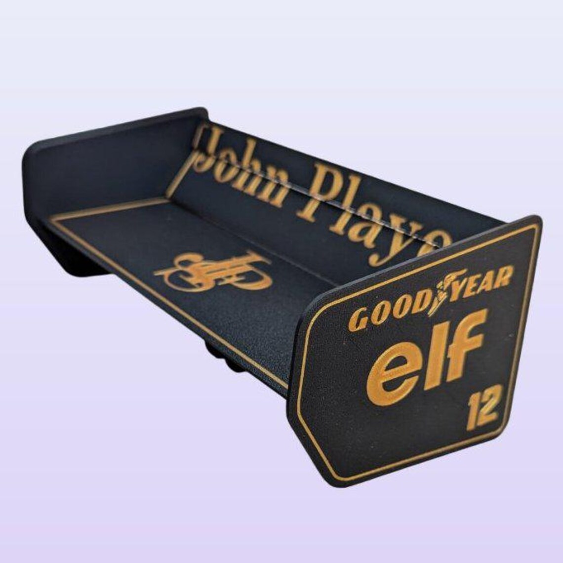 Ayrton Senna Lotus 98T F1 Spoiler Wing Replica: 3D Printed Racing Gift ...