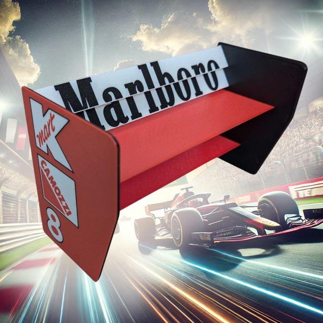 Handcrafted Ayrton Senna Mclaren MP4/8 F1 Spoiler Wing Replica - Etsy