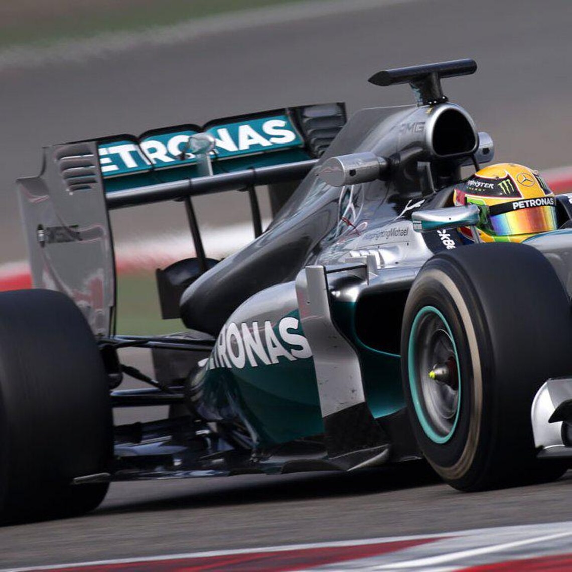 Lewis Hamilton Mercedes W05 F1 Spoiler Wing Replica - 3D Printed ...