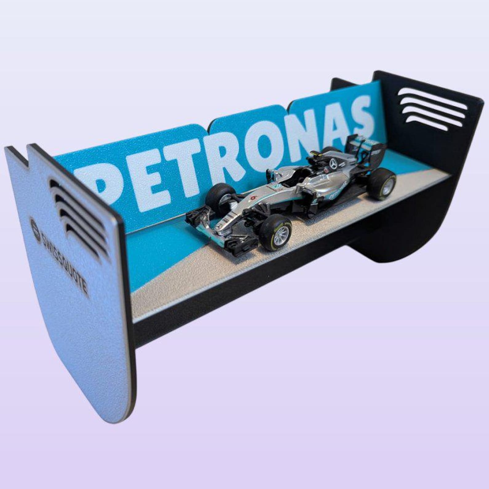Lewis Hamilton Mercedes W05 F1 Spoiler Wing Replica: 3D Printed Racing ...