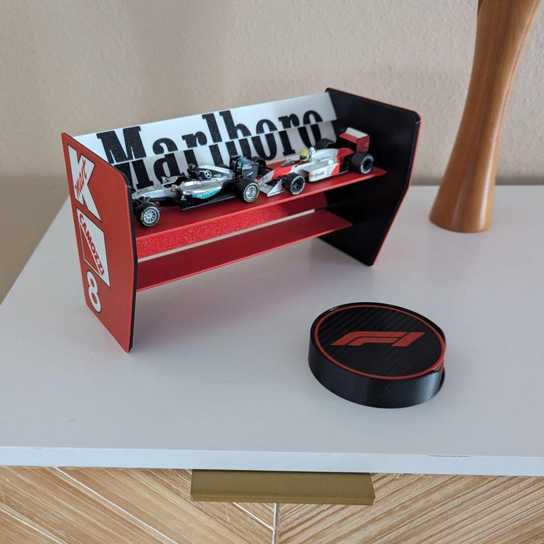 Handcrafted Ayrton Senna Mclaren MP4/8 F1 Spoiler Wing Replica - Etsy