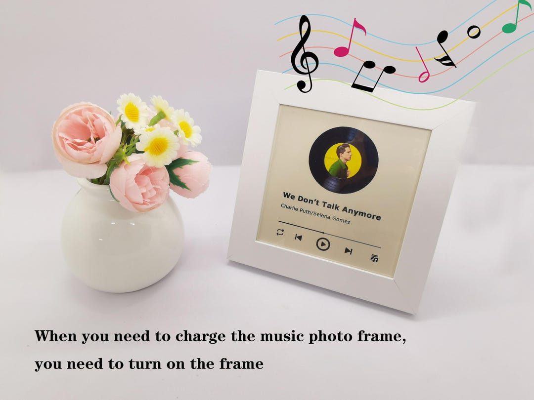 Personalized Music Photo Frame,cover Prints Personalized,music Gifts ...