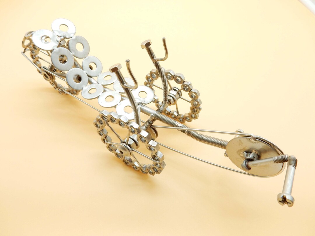 Catrike Bike Rack Bicycle Metal Sculpture Gift Catrike Bike Wall Decor ...