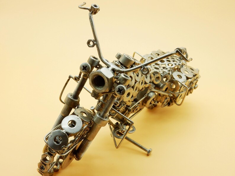 Harley Davidson Road King Classic,metal Sculpture Harley Passion,harley ...