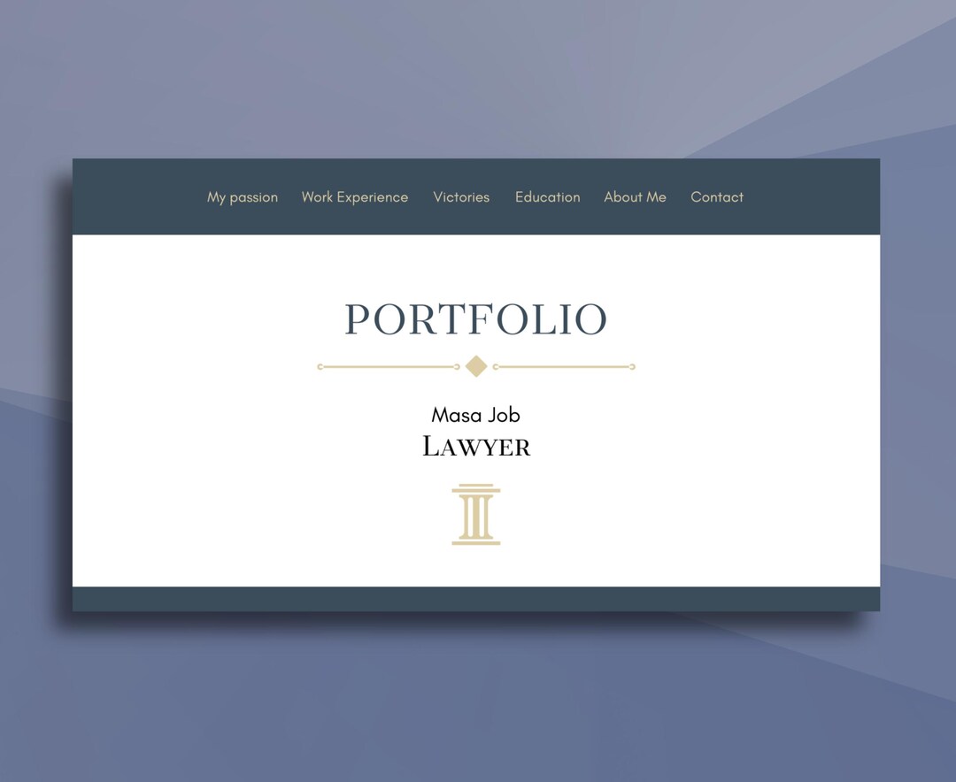 Portfolio | Portfolio Template | Canva Portfolio | Professional Portfolio | Marketing Portfolio ...