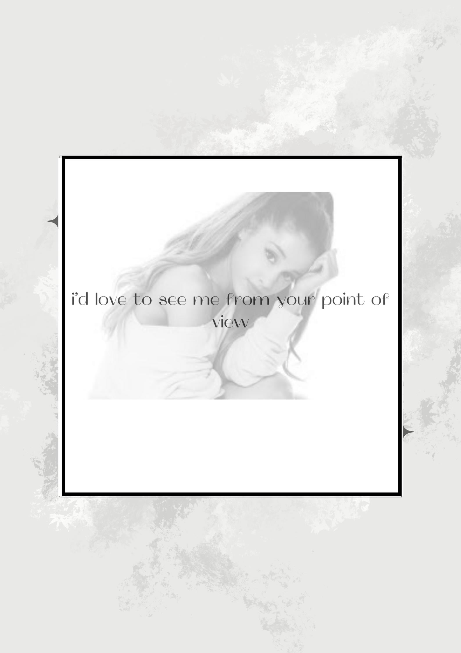 Ariana Grande Lyric Poster | Fans Wall Decor Lyric Poster With Image ...