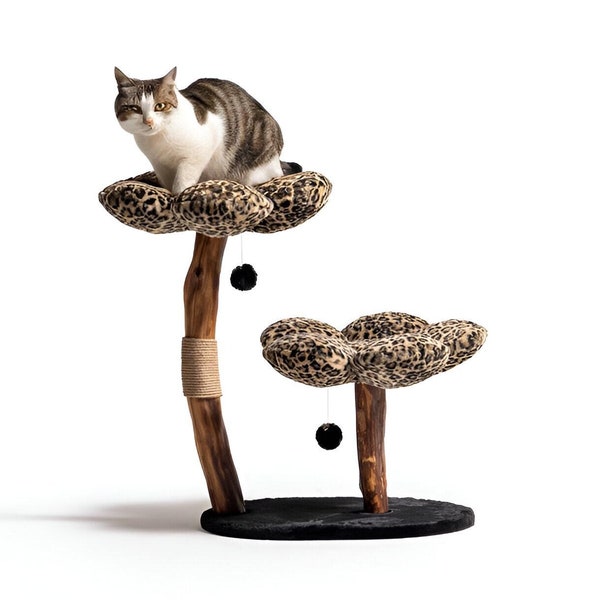 Leopard Cat Tree - Etsy UK
