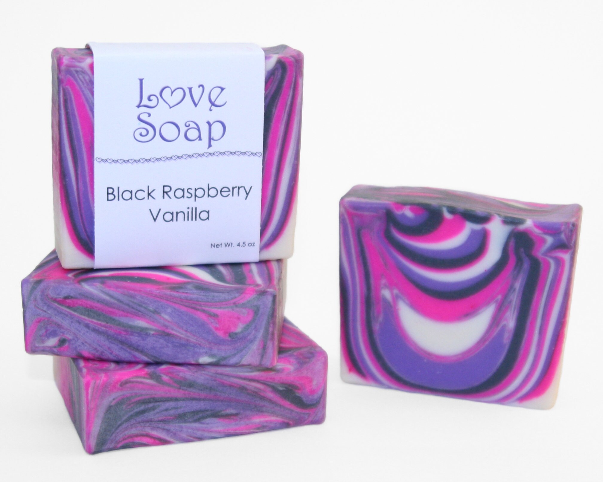 Black Raspberry Vanilla Soap Cold Process Soap Handmade | Etsy