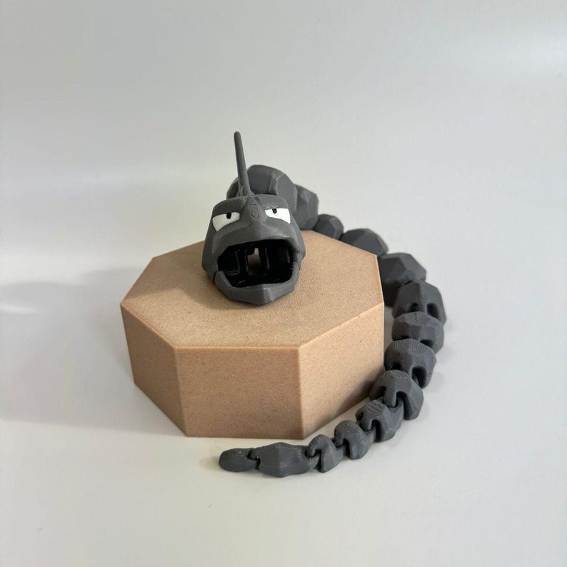 Articulated 3D Printing Pokemon Onix Figurine ONIX | Fidget Toy ...