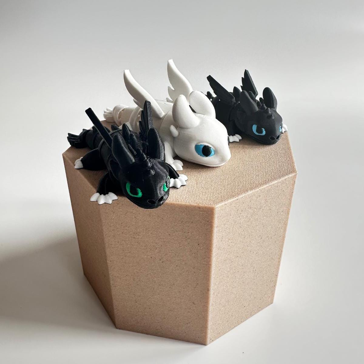 Flexi Toothless Figure 3d Printed Httyd Dragon Etsy Uk