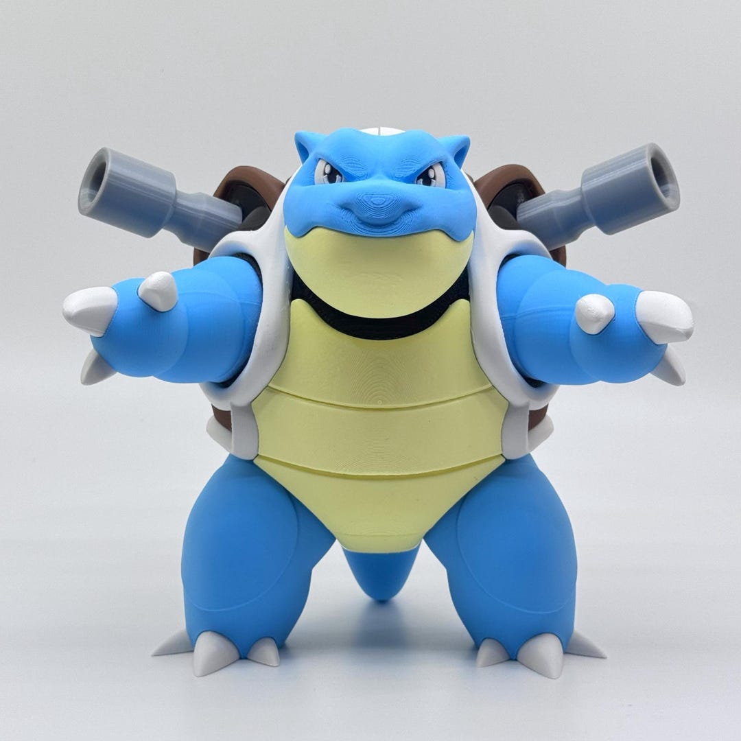 Pokemon Blastoise 20cm | 7,8inches - Etsy